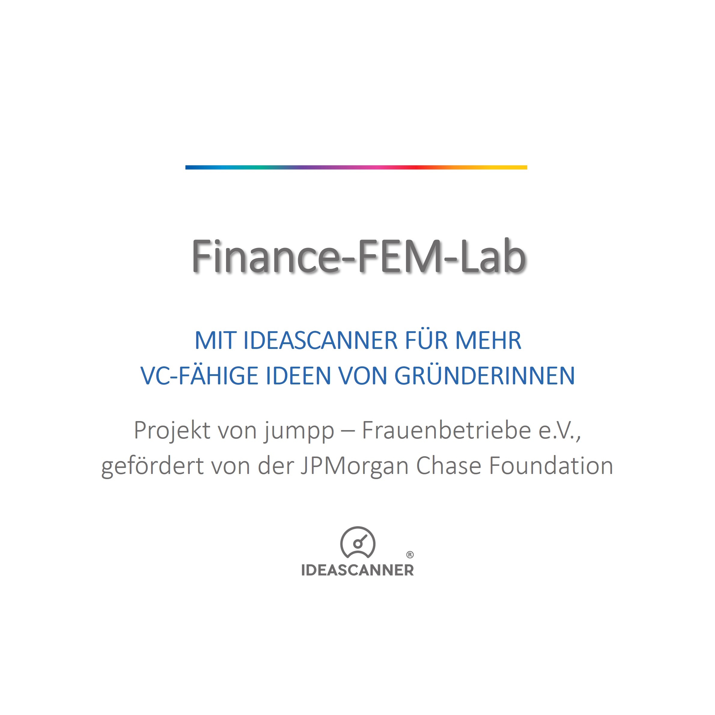 FINANCE-FEM-LAB: LEARN TO THINK LIKE SUCCESSFUL VCs